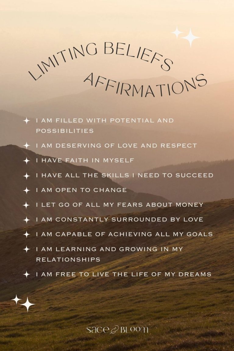 Top 10 Self-Limiting Beliefs You Need to Let Go Off To Live Your Best Life - Her Aligned Self